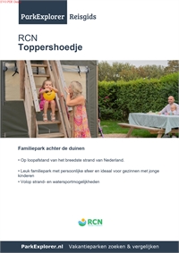 // Plattegrond van RCN Toppershoedje | CampingExplorer